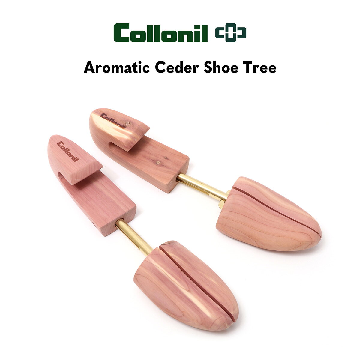 Product info Collonil（コロニル） Aromatic Ceder Shoe Tree1909年、ベルリンで誕生したレザーケアブランド、コロニル。「靴がコロニルを欲している」という1920年代のスローガンが示す通り、その確...