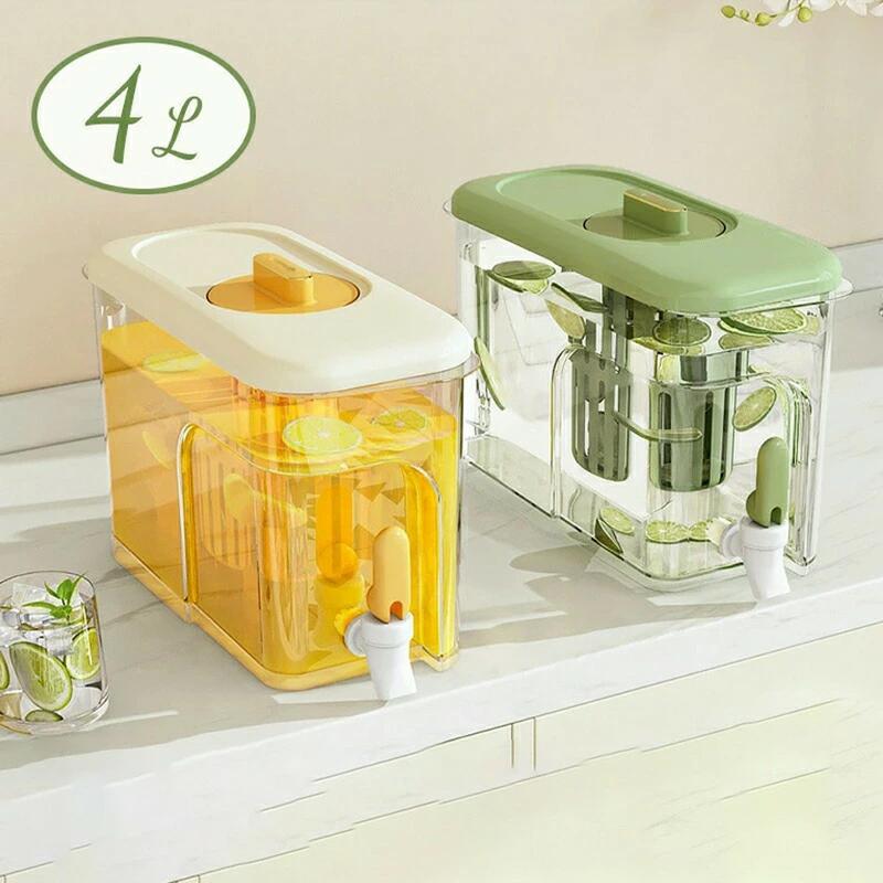 ＜商品詳細＞◎たっぷり入るから大人数のご家庭やパーティーにも最適！◎冷蔵庫に入れてそのまま注げるから取り出し不要！◎フィルター付き、ハーブやお花、果物を入れて自分好みのおしゃれなドリンクが作れる！◎ゴムリングで密封されているから、屋外でも漏...