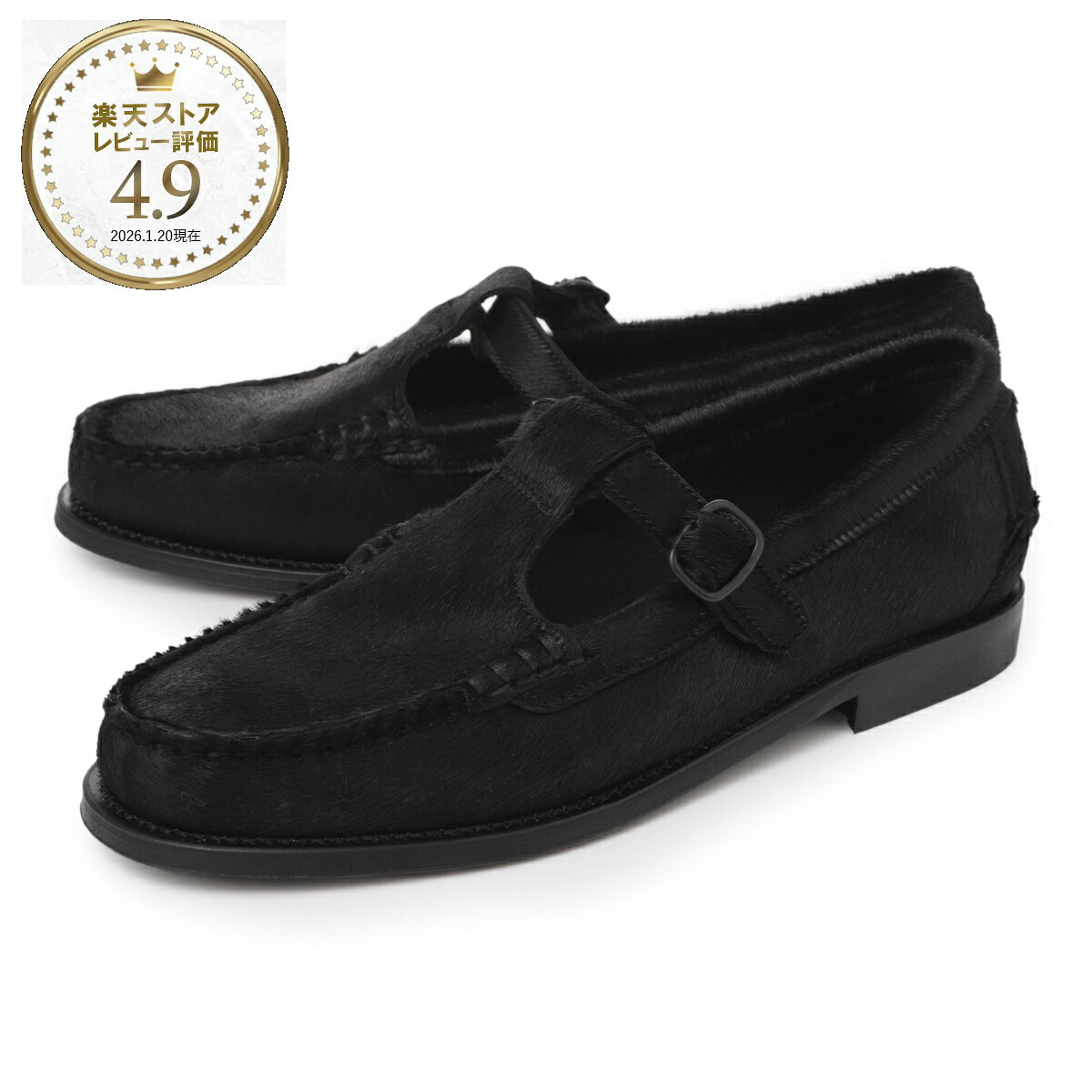 BRANDヘリュー/HEREUITEMローファー/Tバーローファー/ALBER CALF HAIRItem No.alber-calf-hair-alchmfa25-black管理： CCBLK TTMN NNWWヘリュー/HEREU ロー...