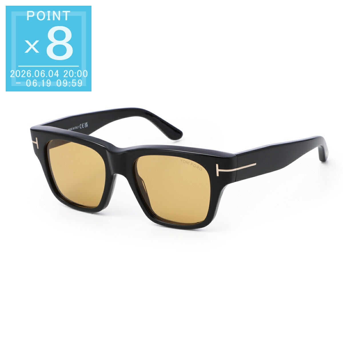 BRANDトムフォード/TOM FORDITEMサングラス/FT1280 CAINEItem No.ft1280-01e管理： CCBLK TTMNトムフォード/TOM FORD サングラス "FT1280 CAINE"テンプルにアイコニッ...