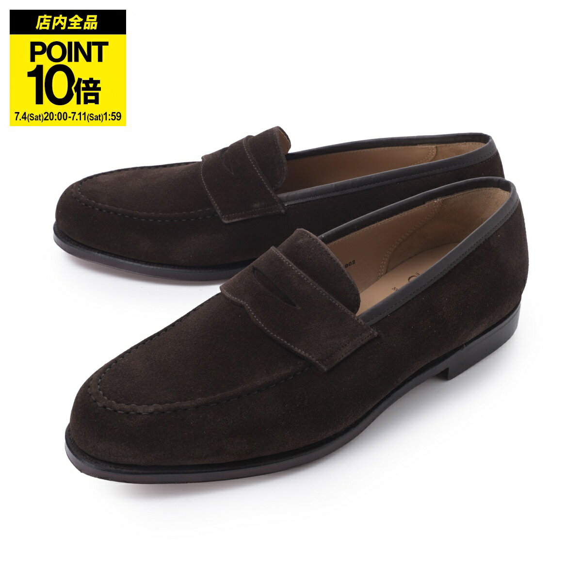 BRANDクロケット&ジョーンズ/CROCKETT&JONESITEMローファー/BOSTON ワイズE ラスト314【大きいサイズあり】Item No.boston-suede-28363a-s02l1-darkbrown管理： CCBR...