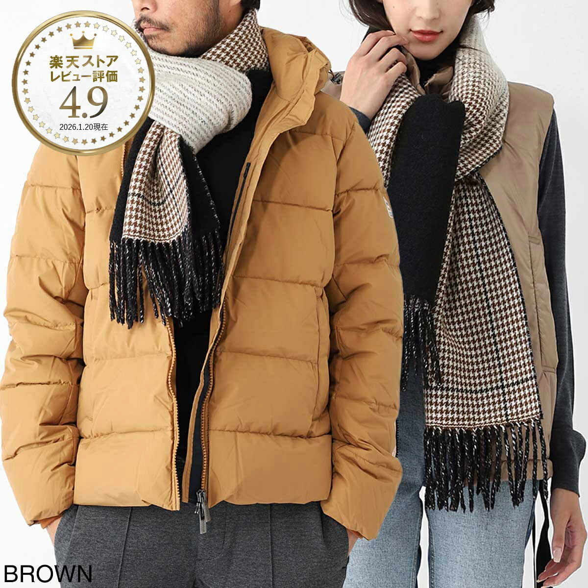 BRANDピアチェンツァ カシミア/PIACENZA CASHMEREITEMマフラー/スカーフ/BUCEFALOItem No.84646-530-1-brown管理： CCBRN TTMN TTWN NNWWピアチェンツァ カシミア/P...