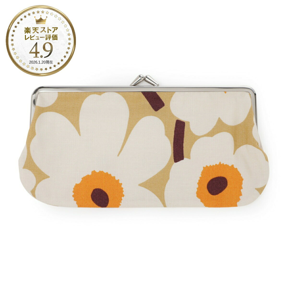 BRANDマリメッコ/marimekkoITEMポーチ/がま口ポーチ/Mini Unikko Silm?lasikukkaro PurseItem No.074580-841管理： CCBEG TTWNマリメッコ/marimekko ポーチ...