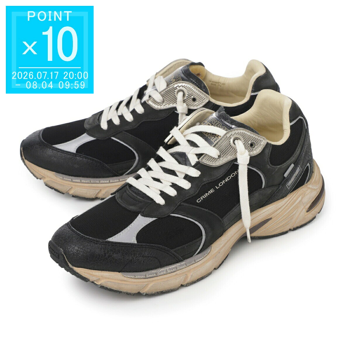 BRANDクライムロンドン/CRIME LONDONITEMスニーカー/FUGITIVE【大きいサイズあり】Item No.fugitive-14302pp7-20管理： CCBLK TTMN NNWWクライムロンドン/CRIME LOND...