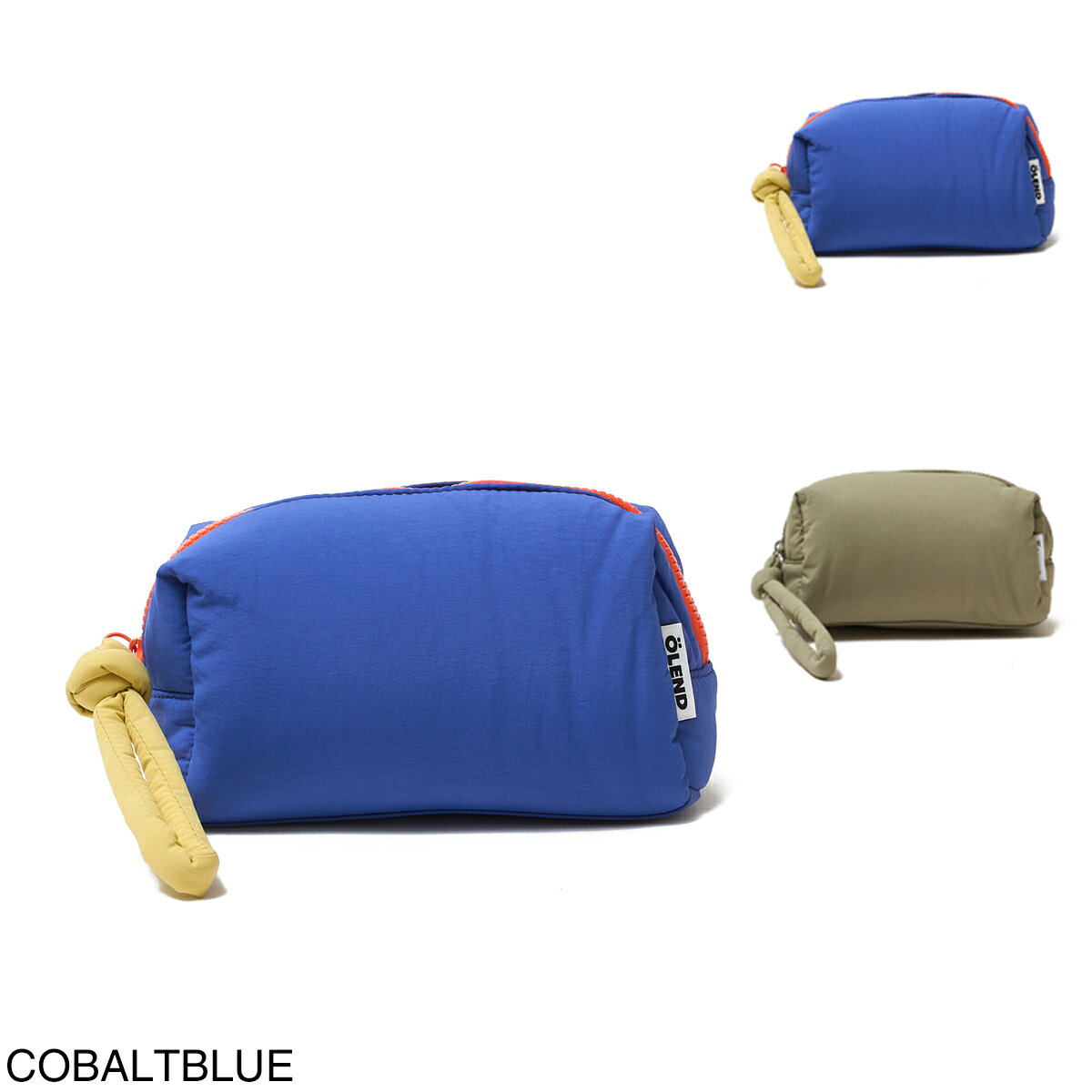 BRANDオレンド/OLENDITEMポーチ/MAKEUP BAGItem No.makeup-bag-sage, makeup-bag-cobaltblue管理： CCGRN CCBLU TTWNオレンド/OLEND ポーチ "MAKEU...