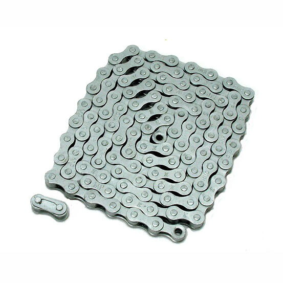 サビに強いハイガードチェーン　シティー・軽快車等一般車用チェーン　1/2x1/8　122リンク ■ご注意■ ●ご注文後の返品・キャンセル・交換は一切受け付けておりませんので、予めご了承下さい。 ●モニターの発色の具合によって実際の物と色が異...