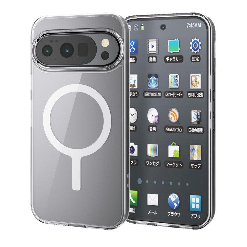 対応機種: Google Pixel 10/10 Pro 磁力装着タイプのワイヤレス充電器に対応した"MAGKEEP"シリーズ。側面には弾力性のあるTPU(熱可塑性ポリウレタン)素材を、背面には強じんで透明度の高いポリカーボネート素材を使用...