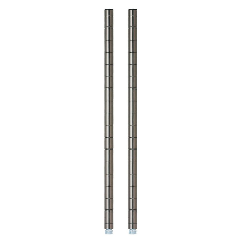 サイズ:(約)高さ46.5cm 本体重量: 素材:スチール(ニッケルメッキ) 原産国:中国 ポール径・タイプ:19mm/延長ポール(ブラックニッケル) 製品概要:これまでのクロームメッキ(銀色)とは違った落ち着いたカラーのニッケルメッキ仕様...