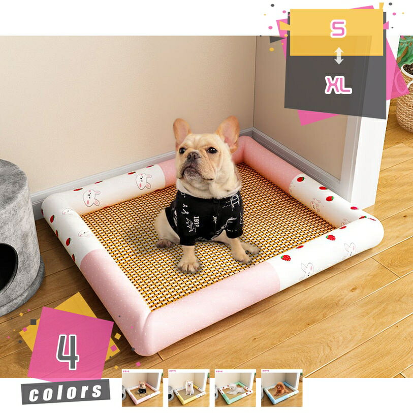 表地素材：オックスフォード内部素材：オックスフォード詰め物素材：PP綿素材：PP綿、オックスフォード サイズ：S（約40*30cm） M（約50*40cm） L（約70*50cm） XL（約80*60cm）猫ベッド藤から織られており、涼しく...