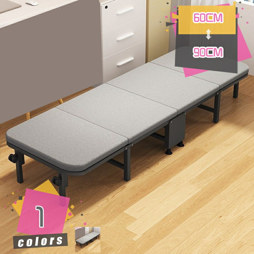 メイン素材：スポンジ、鉄幅：60cm 70cm 80cm 90cm。画像に表示されているサイズをご参照ください。【コンパクトサイズ】コンパクトなシングルサイズなので、1人暮らしのお部屋にもぴったりです。【材質】側地はポリエステル製、パイプは...