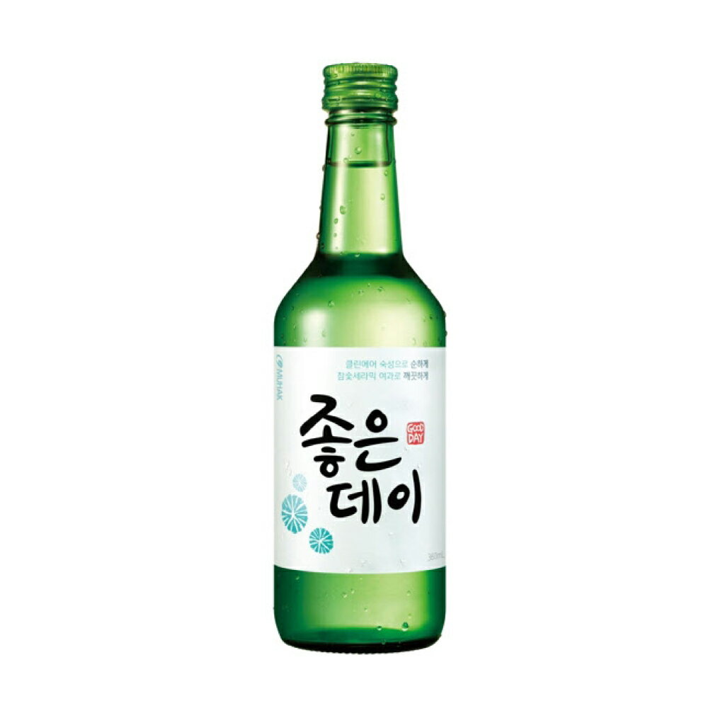 商品の説明情報 ■ 商品名：ジョウンデイ ● 原産地 :　韓国 ● 主な原料 :　米、アルコールなど ● 内容量 : 360ml ● アルコール度数 :　16.9度 ● 商品説明 智異（ジリ）山天然314m岩盤水で造られた低カロリー、必修ア...