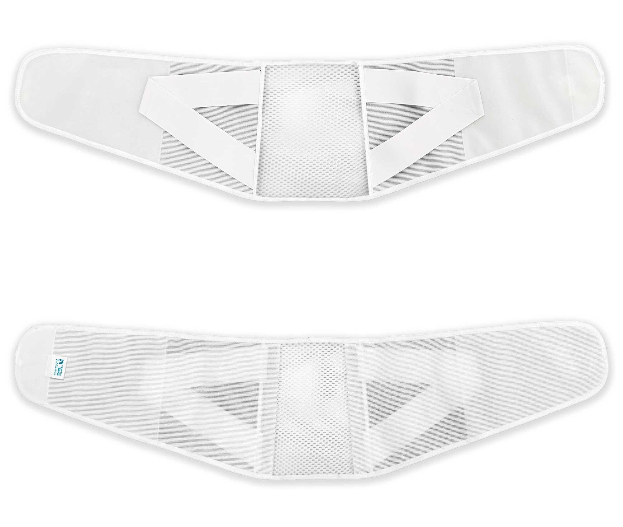 商品の特長 軽量メッシュで快適、補助ベルトが固定力UP ●軽くてソフトな着け心地 ●通気性のあるメッシュタイプ ●2本のステーがしっかりサポート 商品情報 素材：ナイロン・ポリエステル・ポリウレタン・ポリプロピレン（ステー） ※お取り寄せ品...