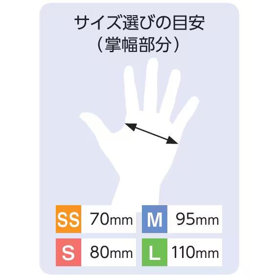 特徴 ●優れた伸縮性とフィット感 ●指先に滑り止め加工 ●ラテックスフリー&パウダーフリー ●テープが貼り付きにくい ●耐薬品性により優れている 1箱250枚入 ケース入数:10箱 ※返品・交換不可でお願い申し上げます。 メーカー　日昭産業...