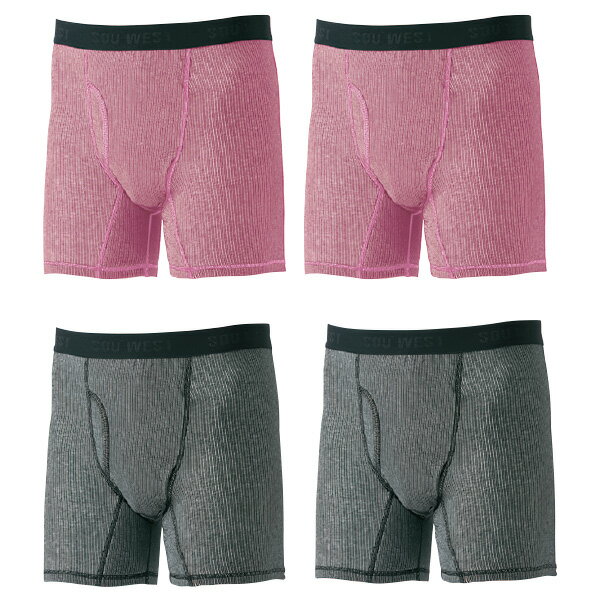 ちょい漏れもしっかりガードする抗菌防臭加工トランクス！ちょい漏れもしっかりガードする抗菌防臭加工トランクス！気になる尿モレ、ニオイを防ぐ失禁パンツの4枚セットです。ゴム部分にブランドロゴ入4層構造の安心パッド【タナテックス社 抗菌防臭加工】...