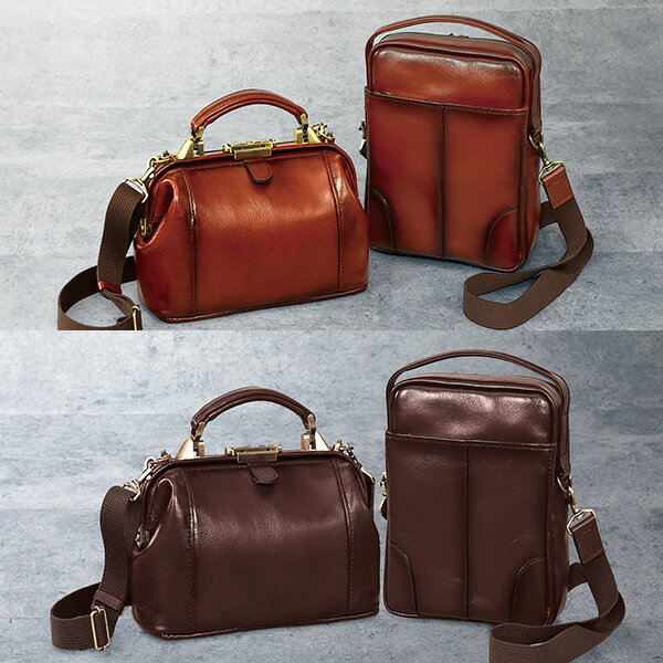 職人の熟練した手技が光る、アンティーク加工の牛革バッグ！職人の熟練した手技が光る、アンティーク加工の牛革バッグ！ 高級感溢れるアンティーク加工レザーを贅沢に使用し細部の品質にもこだわった逸品。 使い込むほどに愛着がわく！ 仕分け収納しやすい...