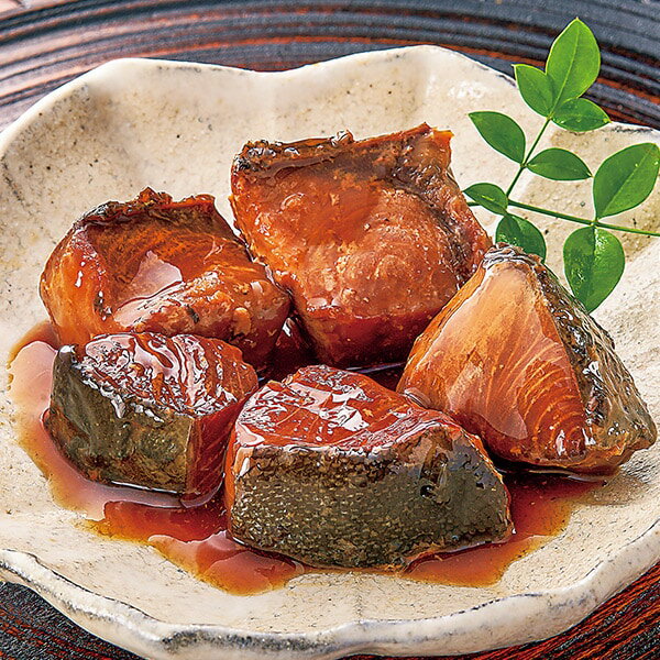 肉厚やわらかぶりをコク旨ダレで照り煮に！【三陸沖漁獲天然ぶり】甘みの中にも深いコク！三陸産の天然ぶりを甘めの特製醤油ダレで照り煮に。まろやかな味わいのこだわりの逸品です。缶切り不要常温保存3年スペック●セット内容／170g×8缶●賞味期限／...