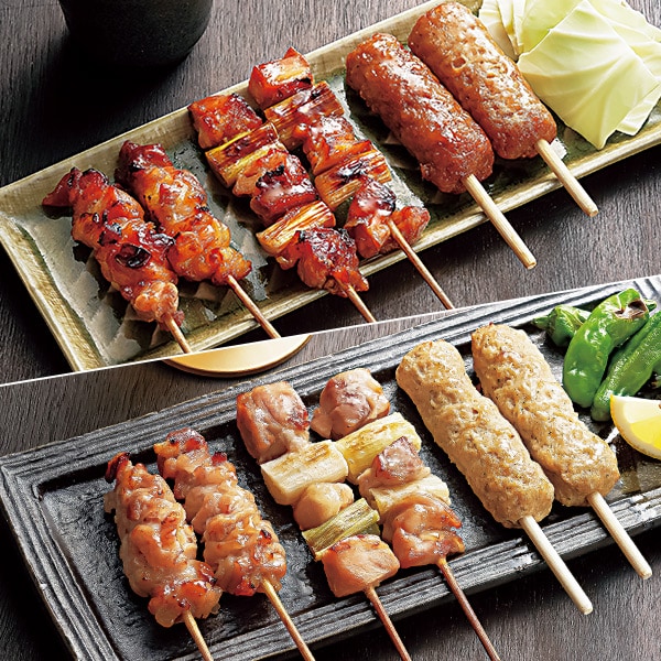 レンジで簡単！鶏屋の国産焼き鳥3種セット！【鶏肉・野菜（国産）】国産鶏肉、国産野菜を使用しました。もも、ねぎま、つくねの3種を塩とタレの味でご用意。＜タレ＞鶏ガラスープ入りのタレで旨みを凝縮！＜塩＞赤穂のにがり塩・白ワインで味付け！スペック...