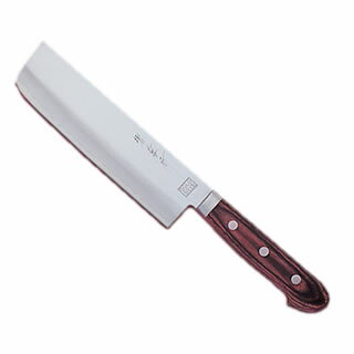 商品概要●商品名:家庭用包丁 薄刃型文化包丁（ツバ付） 16.5cm●刃渡:165mm●仕様:ステンレス家庭用包丁シリーズ1■家庭用包丁シリーズ1の特徴ご家庭でも本格的な切れ味をお楽しみ頂く様に多種の家庭用包丁を取り揃えています。三徳文化包...