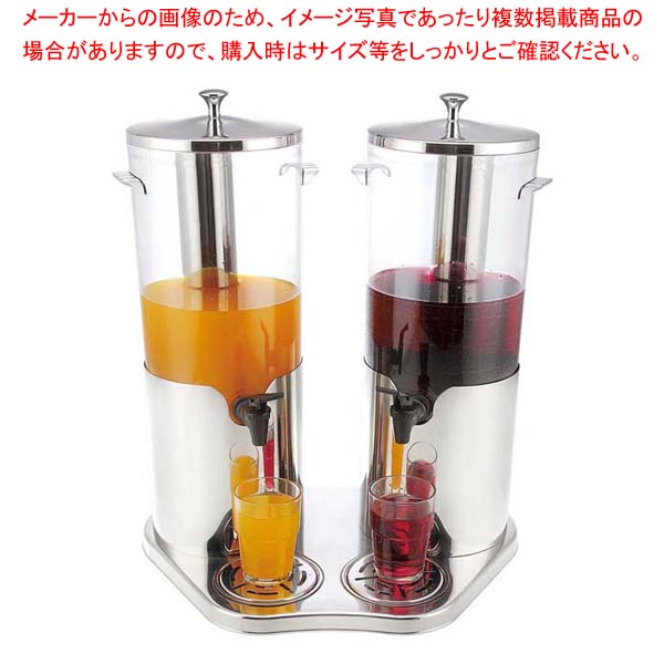 商品の仕様●外寸(mm)：432×385×H520 ●容量:5L×2●材質： ■● 一体型の三日月ボトルがWに仕切られているモデルです。※商品画像はイメージです。複数掲載写真も、商品は単品販売です。予めご了承下さい。※商品の外観写真は、製造...