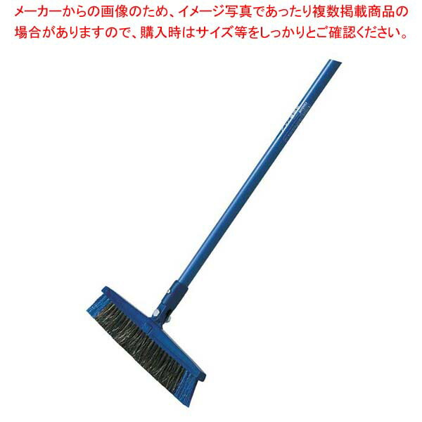 商品の仕様●外寸(mm)：320×1350 φ19 ●材質：ハンドル：スチールパイプ 甲：PP 毛：PP PET(除電剤入り) ■● 両サイドに硬質の毛ブラシを採用。角部のゴミもしっかり掃除できます。※商品画像はイメージです。複数掲載写真も...