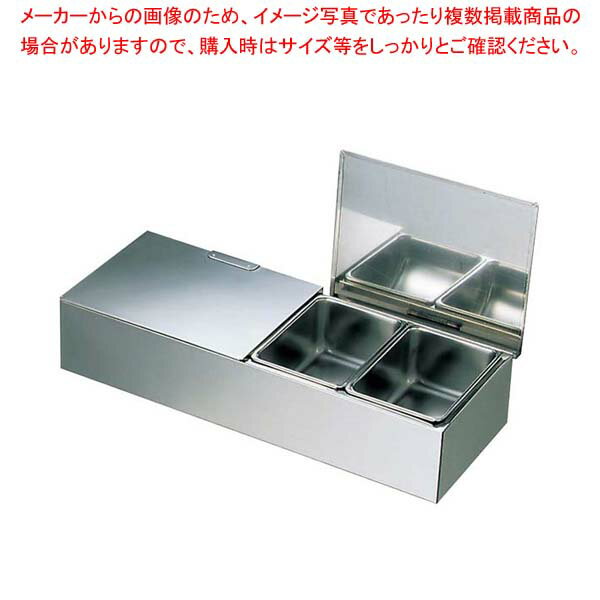 商品の仕様●外寸(mm)：410×160×H83 ●重量:1490g●容量:中子：0.6L●材質：18-8ステンレス ■● ヤクミ入の蓋は、蝶番式になっており、使用時の蓋の紛失や置場所に困りません。また、中子は底から側面にかけて丸くなってお...