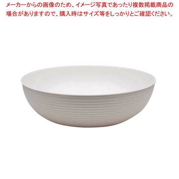 商品の仕様●外寸(mm)：23インチ ●内寸(mm)：φ584×H190 ●容量:37.8L●材質：ポリカーボネイト ●洗浄機：○■● 耐久性に優れたポリカーボネイト製品です。● リブ状の外面は、現代感覚に合った上品なデザインです。● 内面...