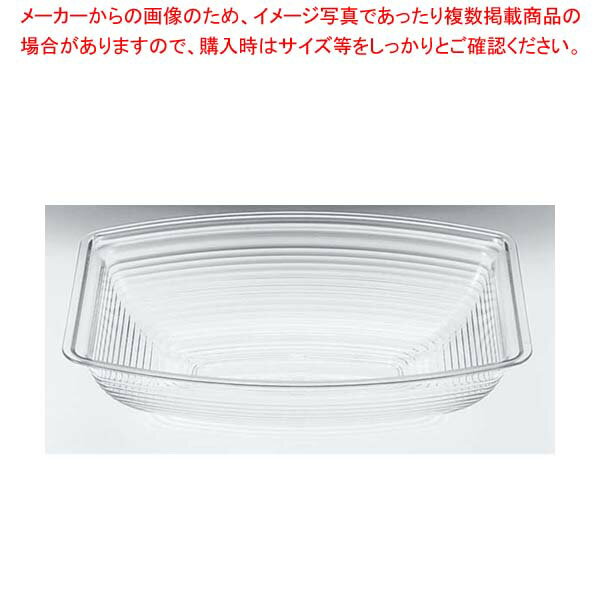商品の仕様●外寸(mm)：273×370×H95 ●容量:4.7L●材質：ポリカーボネイト ●洗浄機：○■● 耐久性に優れたポリカーボネイト製です。● サラダボールの常識をこえた長角型のデザインは、サラダの盛り付けの他に、氷を入れてジュース...