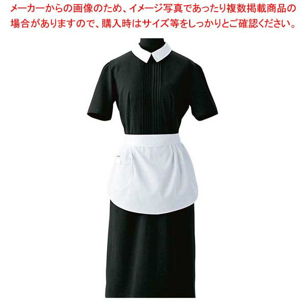 商品の仕様●外寸(mm)：前中心丈39×ウエスト巾51(cm) ●材質：ブロード ポリエステル65% 綿35% ●抗菌：○●色：ホワイト※商品画像はイメージです。複数掲載写真も、商品は単品販売です。予めご了承下さい。※商品の外観写真は、製造...