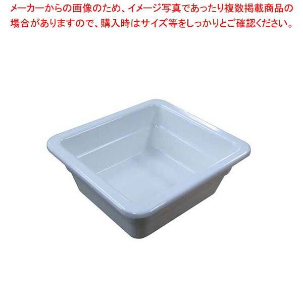 商品の仕様●外寸(mm)：170×160 ●内寸(mm)：深さ：65 ●材質：メラミン樹脂 ■● メラミン樹脂製のガストロノームパンは、表面硬度が高いためキズつきにくく耐久性に優れています。陶器とほとんど見分けがつきにくいほど表面のコーティ...