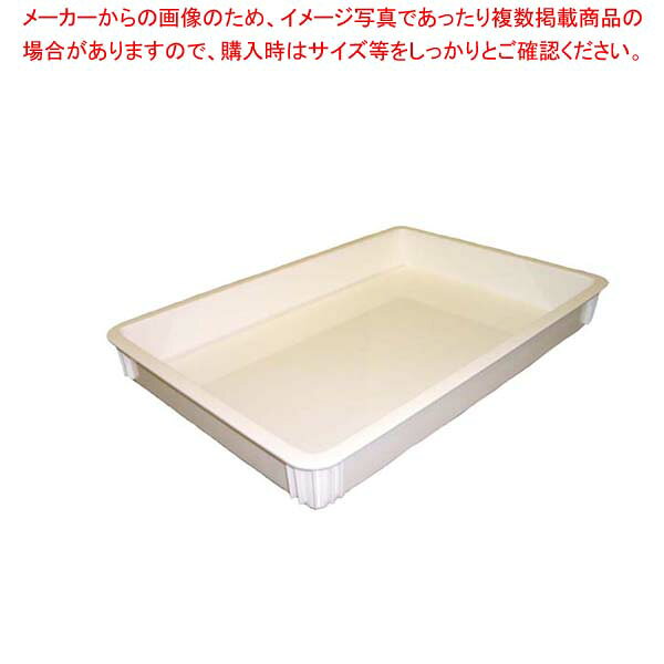 商品の仕様●外寸(mm)：653×450×H76 ●内寸(mm)：597×394×H72 ●重量:1620g●材質：ポリカーボネイト ●洗浄機：○●耐熱・耐冷温度：-40〜99℃■● ピザ生地やパン生地の発酵・冷却・運搬に適しています。● ...