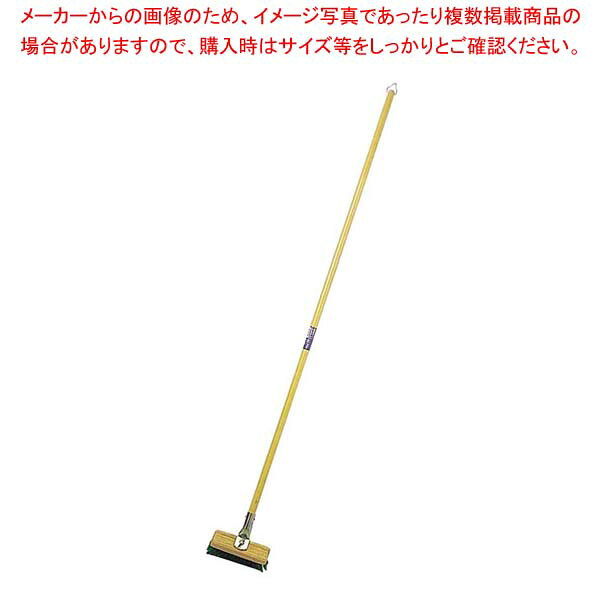 商品の仕様●外寸(mm)：185×1450 ●材質：ハンドル：天然木 毛：再生PET ■● 清掃場所に合わせてブラシの向きをタテ・ヨコに付け替えができます。※商品画像はイメージです。複数掲載写真も、商品は単品販売です。予めご了承下さい。※商...