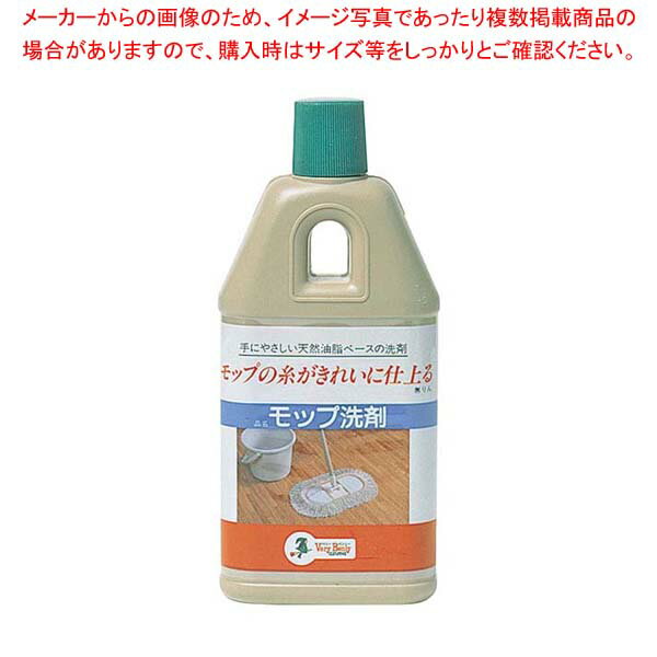 商品の仕様●外寸(mm)：90×45×H200 ●容量:400cc●材質：界面活性剤4% 脂肪酸系(非イオン) 高級アルコール系(陰イオン) ■● 天然油脂にHPCを配合した手にやさしい天然油脂ベースの洗剤。モップの糸がきれいに仕上がる。※...