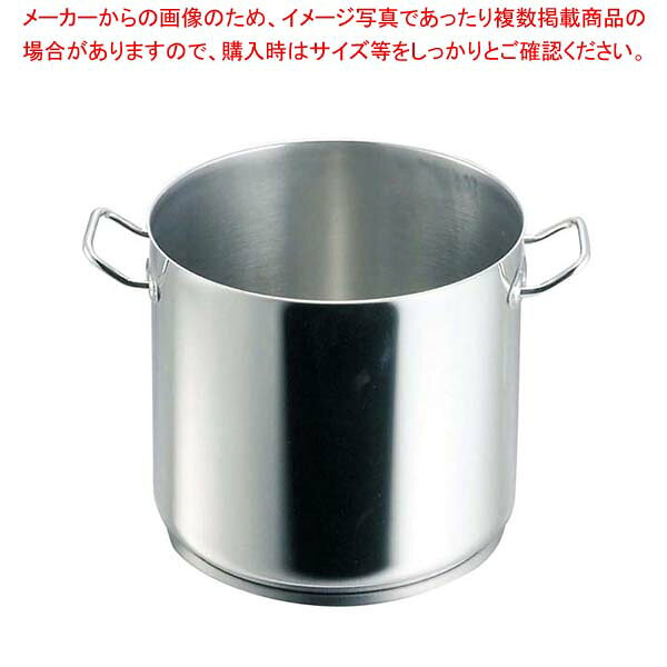 商品の仕様●外寸(mm)：φ293 底径：252 ●内寸(mm)：φ280 深さ：230●重量:2.7kg●容量:12.5L●板厚/厚み：0.8●材質：18-10ステンレス ●電磁調理器：200V■● プロフェッショナルに贈るスタンダードシ...