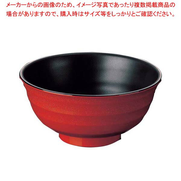 商品の仕様●外寸(mm)：φ165×78 ●容量:860ml●材質：メラミン ●洗浄機：○●耐熱・耐冷温度：120℃●色：ウルミ内黒■● エコ＆ヘルシー丼。一見普通の丼でも、スープを大幅に削減できます。外見の大きさは普通の丼とかわりありませ...