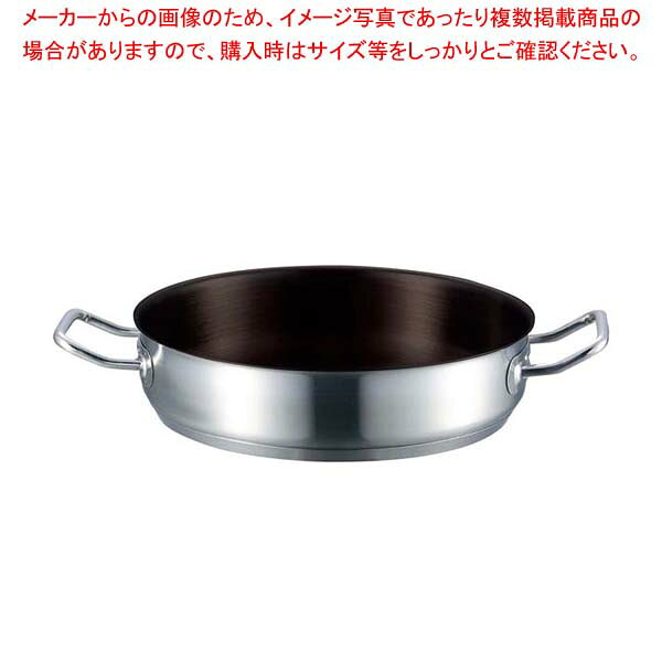 商品の仕様●外寸(mm)：φ253 底径：224 ●内寸(mm)：φ240 深さ：80●重量:1.5kg●容量:3.6L●板厚/厚み：0.8●材質：18-8ステンレス アルミニウム 18-0ステンレス 内面ノンスティック加工 ●電磁調理器：...