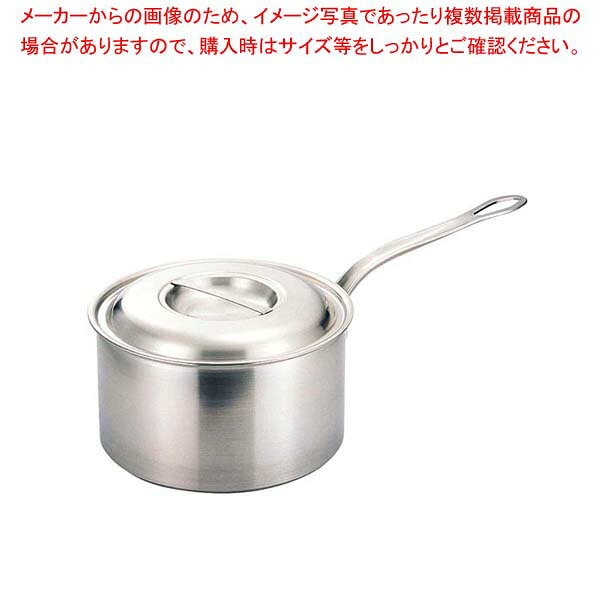 商品の仕様●外寸(mm)：φ160 底径：125 ●内寸(mm)：φ150 深さ：90●重量:1kg●容量:1.5L●板厚/厚み：2.0●材質：SUS444単層鋼 ●電磁調理器：200V■● 200V電磁調理器は非常にパワーがある為、鍋の変...