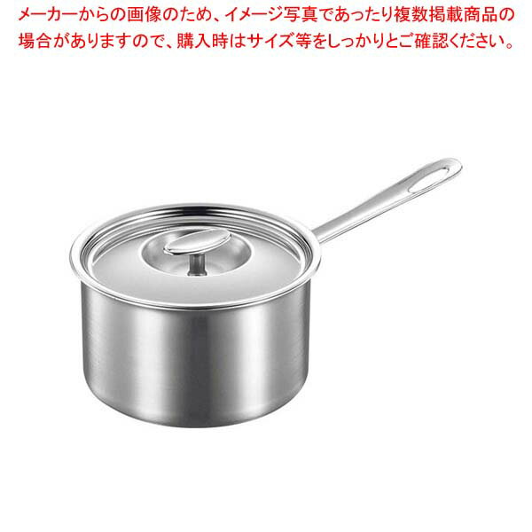 商品の仕様●外寸(mm)：φ170 底径：120 ●内寸(mm)：深さ：90 ●重量:1kg●容量:1.7L●材質：アルミクラッド三層鋼 ●電磁調理器：200V■● 熱伝導に優れ熱効率が良いのでスピーディーにおいしく調理できます。● 200...