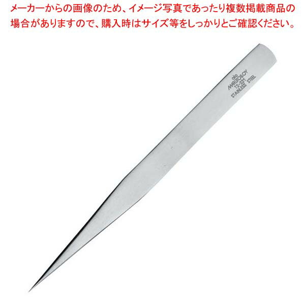 商品の仕様●外寸(mm)：全長：125 ●重量：15g●材質：SUS430●製造国：日本■●ステンレス製のピンセットです。●精度が高く、盛付など繊細な作業に最適です。※商品画像はイメージです。複数掲載写真も、商品は単品販売です。予めご了承下...