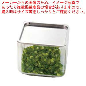 商品の仕様■規格L■外寸縦×外寸横×高さ：10.7×10.7×H15cm 容量：1200cc■本体：アクリル フタ：ステンレス■中国※商品画像はイメージです。複数掲載写真も、商品は単品販売です。予めご了承下さい。※商品の外観写真は、製造時期...