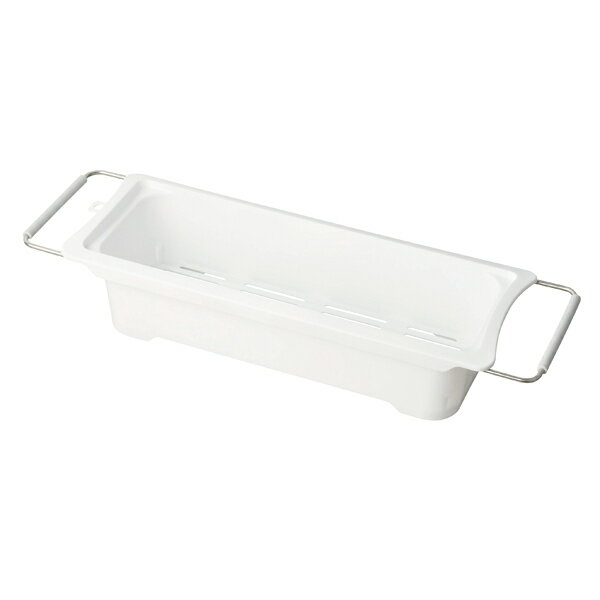 シンクの奥行に合せて調整できるスライド式水切りバスケットです。スライド式でお手入れラクラク。新生活にピッタリなキッチングッズです。丈夫で長持ち、衛生的で人気のある商品です。業務用や家庭用にも使えます。商品の仕様サイズ(mm)：幅170×奥行...