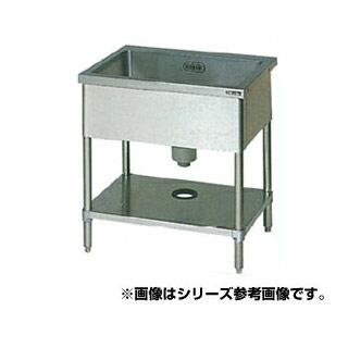 商品概要品名：一槽シンク・バックガードなし●外形寸法（間口×奥行×高さ×バック）：600×750×800mm●排水口：50A×1●仕様：バックガードナシ●備考：SUS304シリーズ（受注生産品）メーカー希望小売価格はメーカーカタログに基づい...