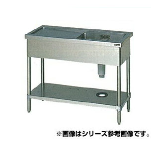 商品概要品名：一槽水切付シンク・バックガードなし●外形寸法（間口×奥行×高さ×バック）：1000×450×800mm●排水口：50A×1●仕様：バックガードナシ●備考：水切りが左側。メーカー希望小売価格はメーカーカタログに基づいて掲載してい...