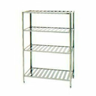 商品概要品名：パンラック●外形寸法（間口×奥行×高さ×バック）：900×750×1800mm●仕様：4段●Lアングルサイズ：L40×40メーカー希望小売価格はメーカーカタログに基づいて掲載しています厨房機器なら厨房卸問屋 名調にお任せくださ...