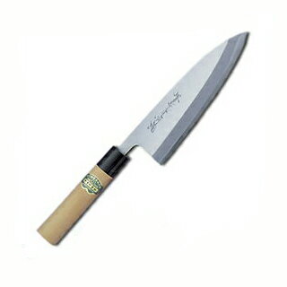 商品概要●商品名:堺孝行 特上 出刃包丁 12cm●刃渡:120mm●銘:堺孝行別誂●柄:水牛安来の白二鋼を使用し、上研で本職用のベストセラーの和包丁です。●伝統工芸士:富樫憲治作伝統工芸士・富樫憲治について昭和22年3月16日生まれで、1...