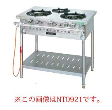 外形寸法：1200mm×600mm×800mmガス消費量：都市ガス：32.6kw　28000kcalトップバーナーφ190mm×2ガスの接続口径25AJIA認証タニコー(tanico）ガステーブルトップバーナには、16.3kW（14,000...