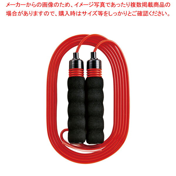 商品の仕様●手にフィットして握りやすいやわらかグリップ。●跳びやすい長さに調節できます。●ロープの保護と遠心力が増すプロテクター付き。●ロープ長:270cm●材質:グリップ:NBR、持ち手/回転体/キャップ:PE、ロープ/プロテクター:PV...