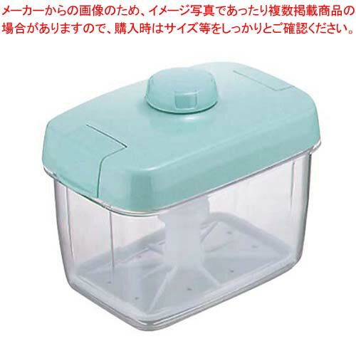 商品の仕様●外寸(mm)：218×140×H145 ●容量:2.2L●材質：本体：ポリエチレン 蓋：AS樹脂 押し棒・蓋：ポリプロピレン ●耐熱・耐冷温度：-20〜70℃※商品画像はイメージです。複数掲載写真も、商品は単品販売です。予めご了...