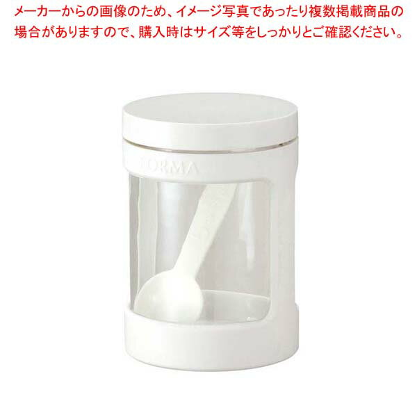 商品の仕様●外寸(mm)：88×88×H124 ●容量:470ml●材質：本体：ソーダガラス カバー・スプーン：PP パッキン：シリコンゴム フタ：AS ■付属品：スプーン、調味料シール、※商品画像はイメージです。複数掲載写真も、商品は単品...