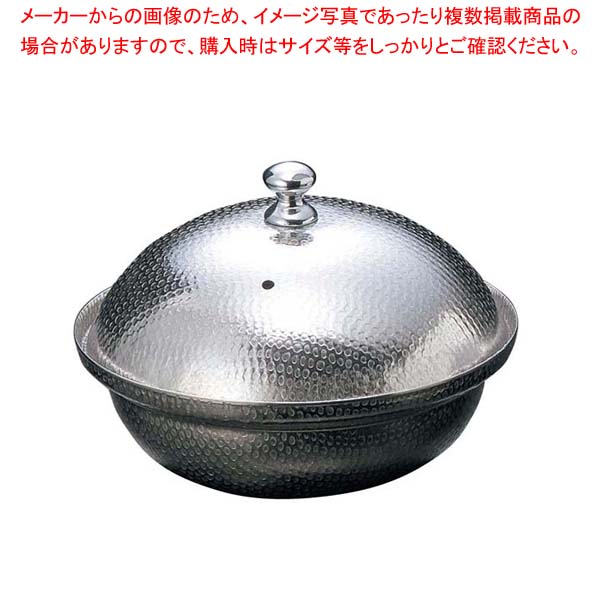 商品の仕様●外寸(mm)：φ150 ●材質：本体・蓋：ステンレス 蓋ツマミ：耐熱ABS樹脂(メッキ塗装) ■● 宴会をより華やかに。鍋にも冷やし鉢にも目的に応じて一年を通してお使いいただける商品です。● 蓋のツマミは耐熱樹脂メッキ塗装付です...