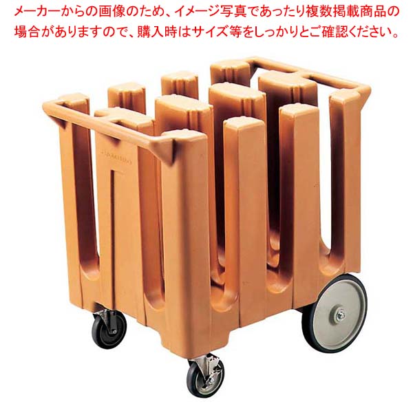 商品の仕様●外寸(mm)：832×590×H813 キャスター：φ127 ホイール：φ254●重量:29kg●材質：ポリエチレン ■● 最大皿寸法：φ140● 支柱1本の許容枚数：約45〜60枚● 仕切数：6● キャスター：自在×2(ストッ...